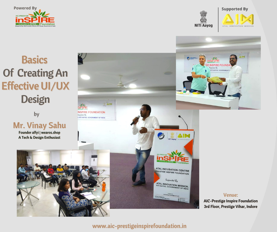 Basics Of Creating An Effective UI/UX Design – AIC-PRESTIGE